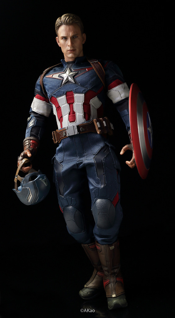 HT MMS-281 AOU Captain America 奧創紀元-美國隊長(與潛行版比較) - akaolu的創作 - 巴哈姆特