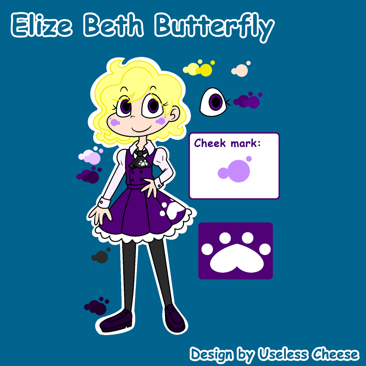 Starco fankid介紹-Elize Beth Butterfly(伊莉茲‧貝絲‧蝶) - AngelLapidot的創作 - 巴哈姆特