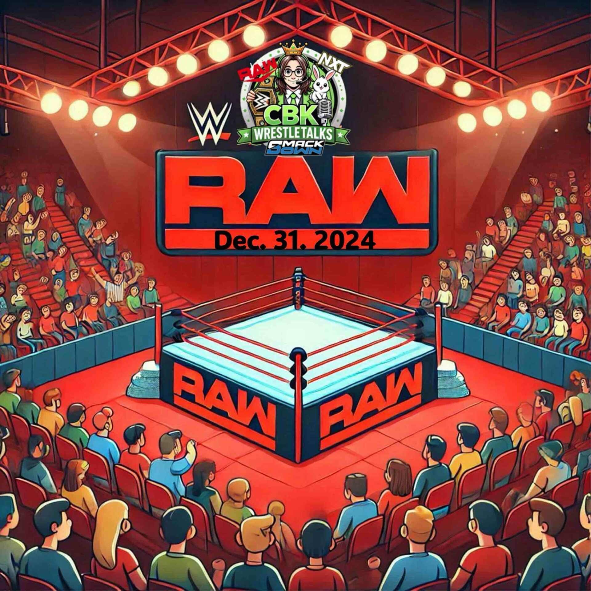 WWE Raw-2024.12.31 劇情比賽精華分享 - gargon88的創作 - 巴哈姆特