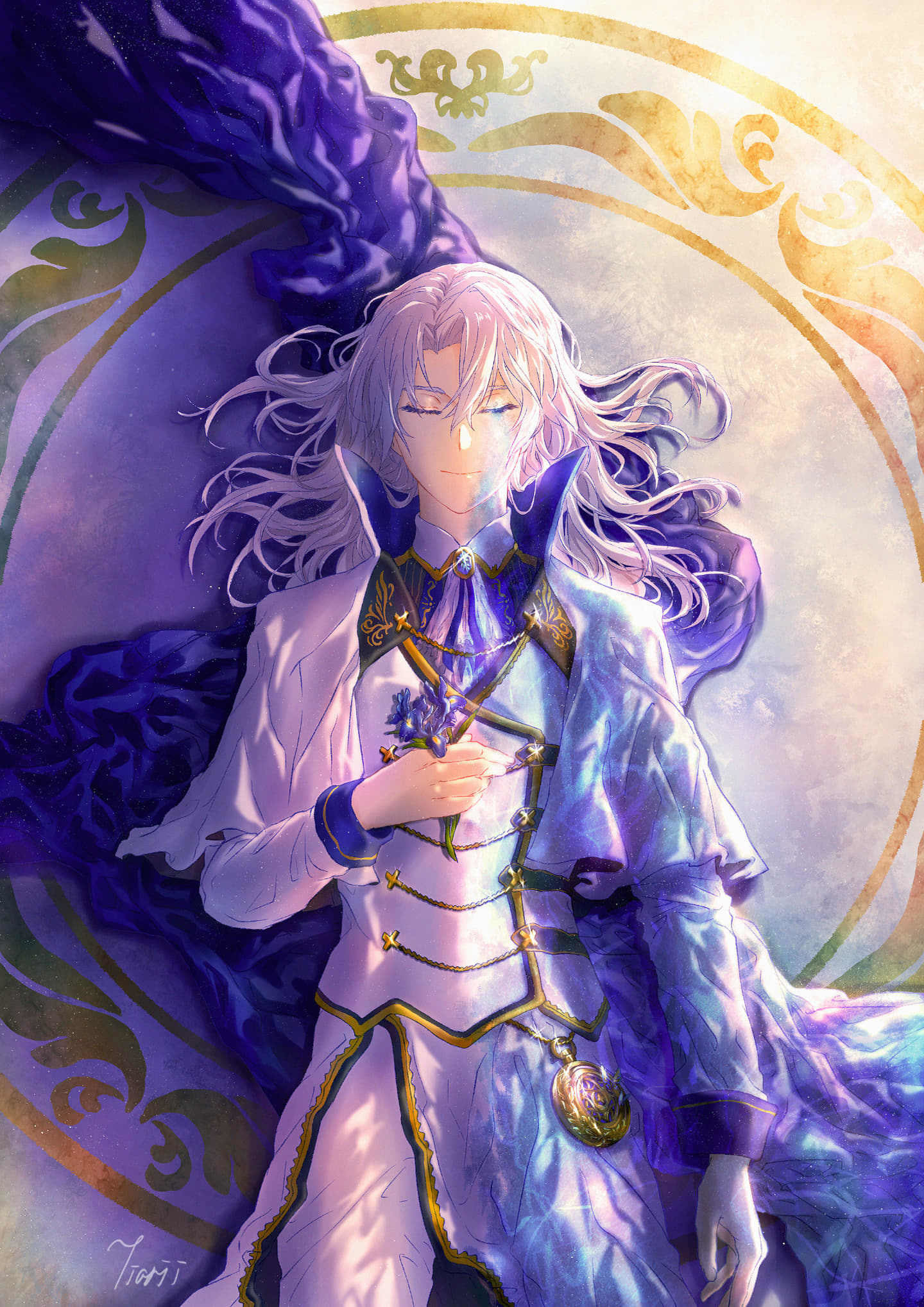 —謊言烏托邦個人誌宣傳第二彈— 單人明信片《冰封約定》CWT56限量販售! - melody863的創作 - 巴哈姆特