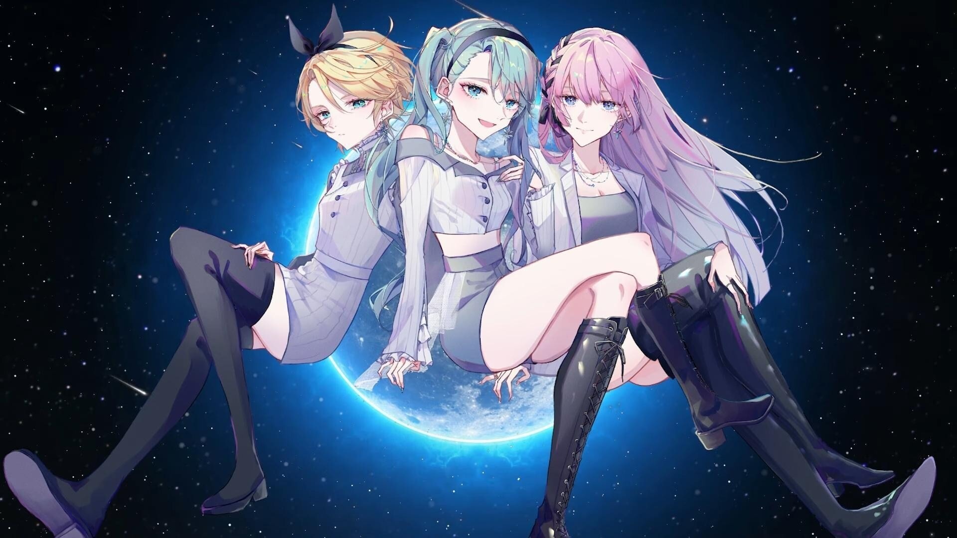 【初音ミク・巡音ルカ・鏡音リン】Magic【中、日、羅歌詞】 - tsukilsao319的創作 - 巴哈姆特