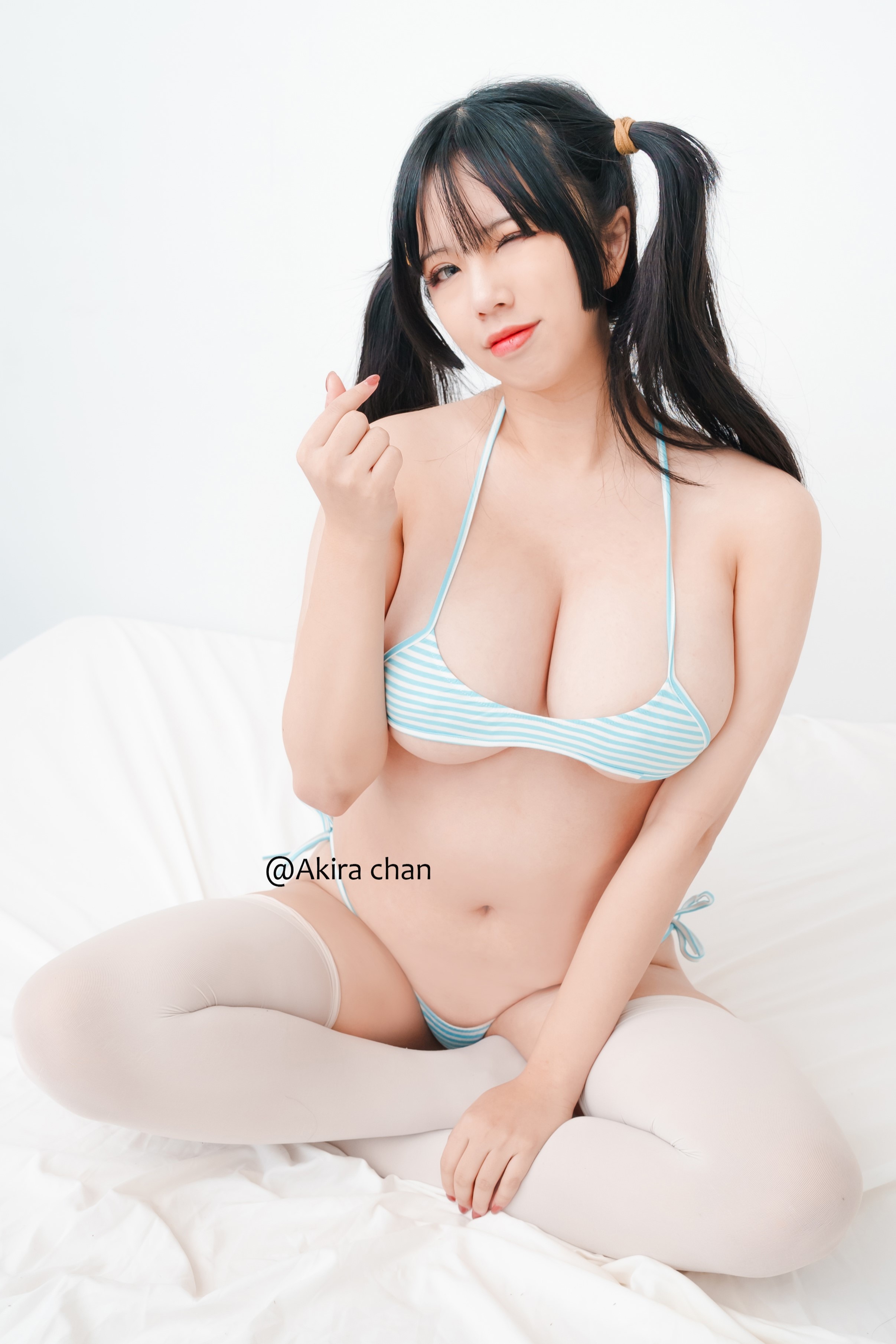 屬於你的雙馬尾女孩(比心 by阿晶 - yenpeggy的創作 - 巴哈姆特