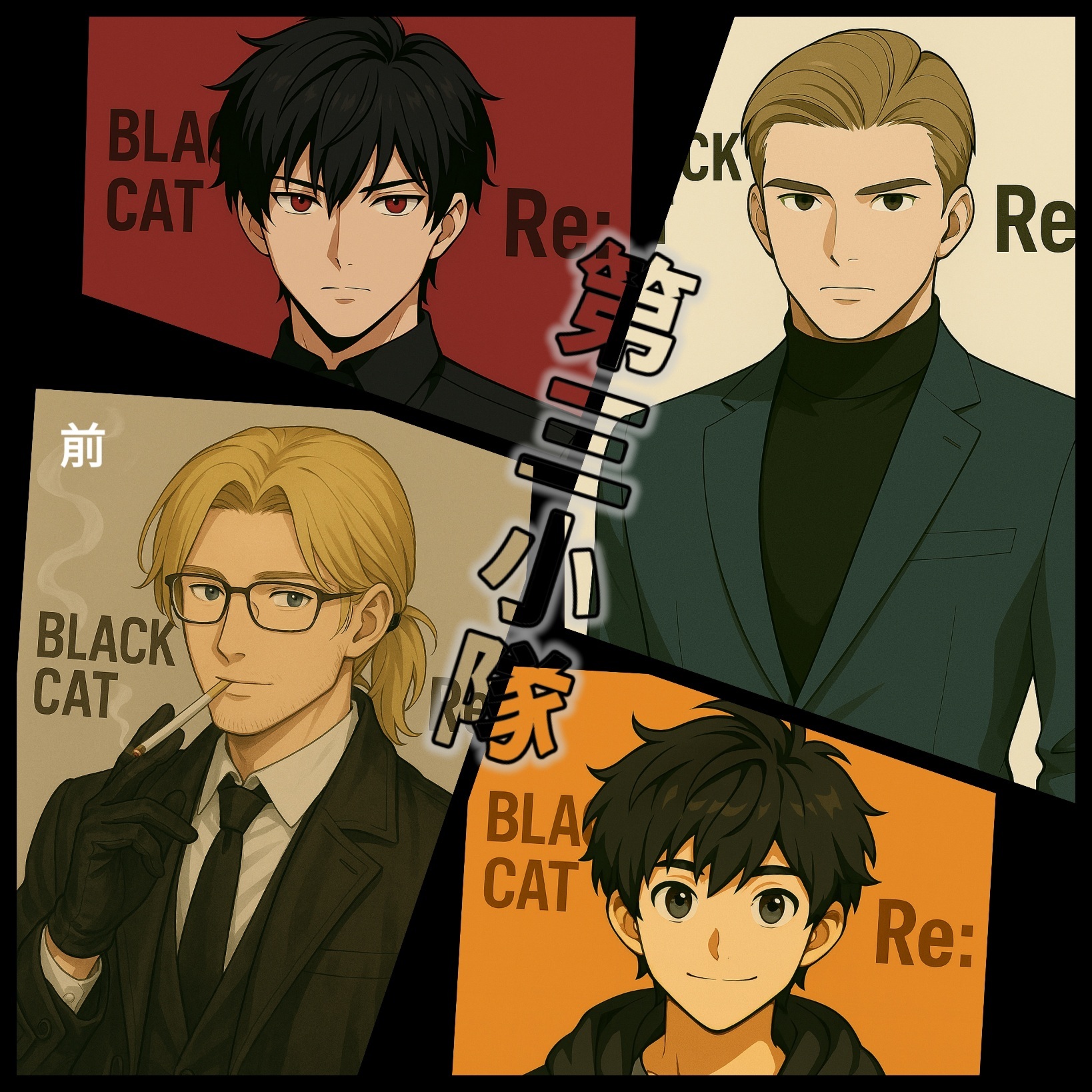 Black Cat Re:XIII分局第三小隊 - c4489的創作 - 巴哈姆特