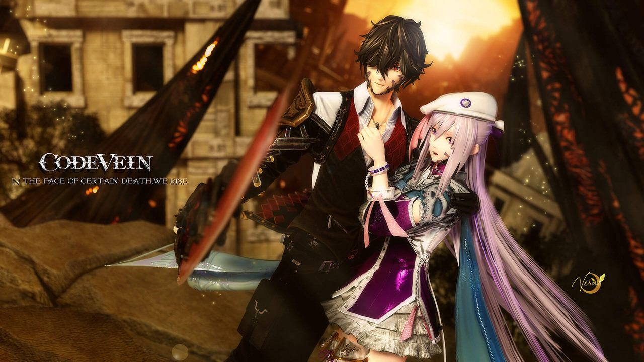 【CODE VEIN】噬血代碼3D渲染插圖：我會保護妳。 - ternoes的創作 - 巴哈姆特