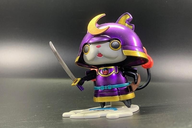 模型製作77 萬代 妖怪手錶 03 Bushinyan 武士喵 - squidking的創作 - 巴哈姆特