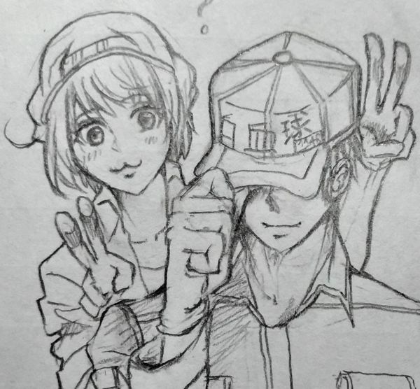 【塗鴉】yeah peace~peace - sunny265376的創作 - 巴哈姆特