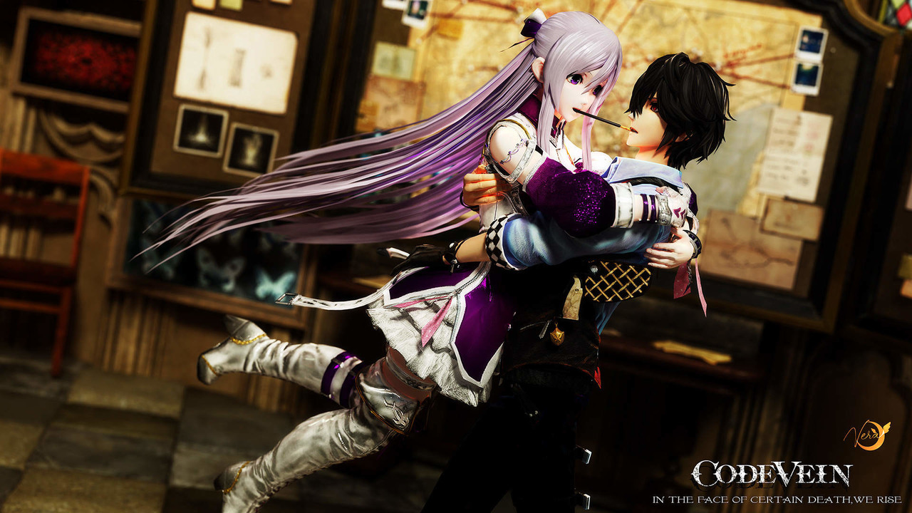 【CODE VEIN】噬血代碼3D渲染插圖：Pocky Day當然是要給它甜一番！ - ternoes的創作 - 巴哈姆特