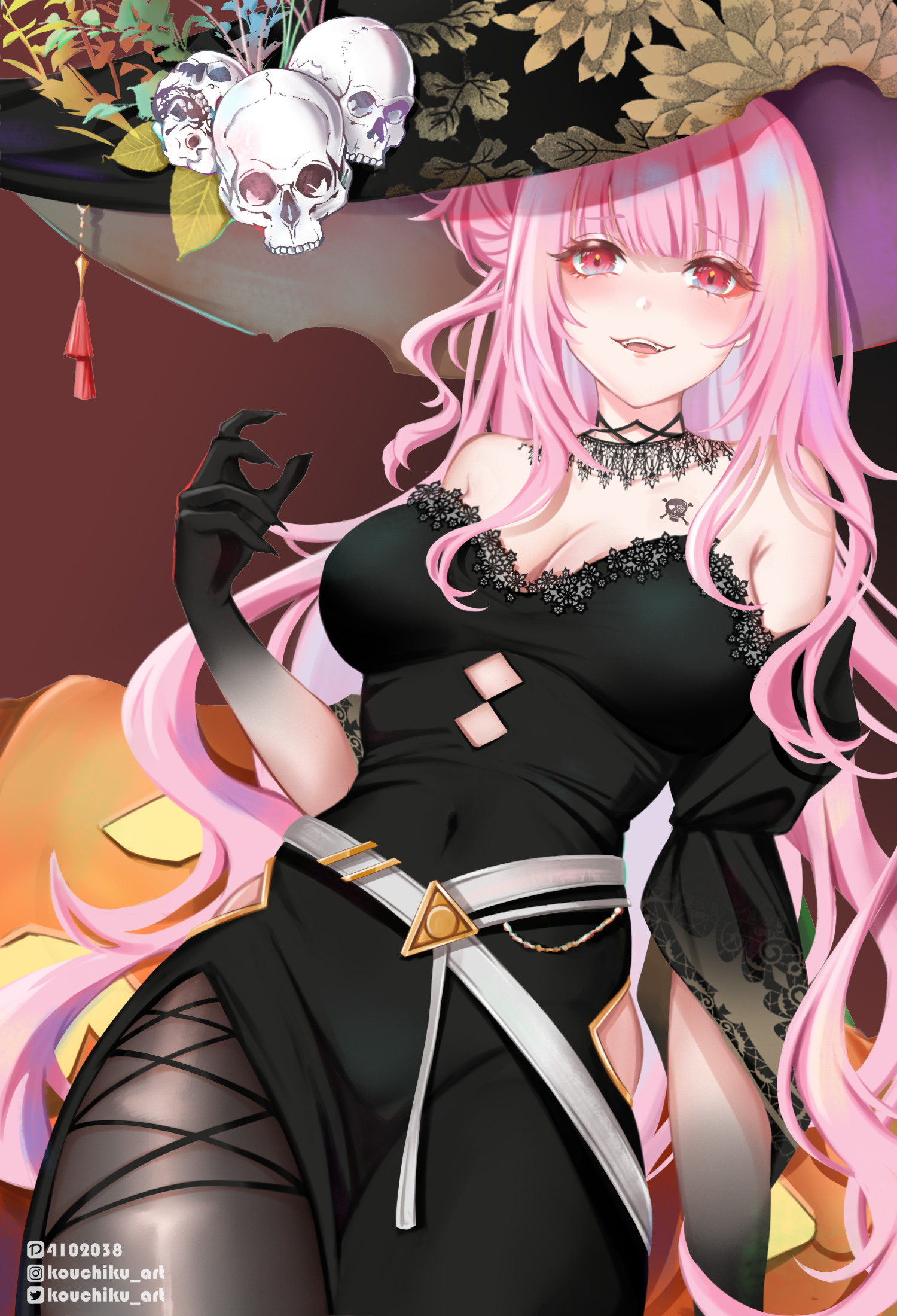 [達人專欄] ホロライブ/Witch calli - slower8304的創作 - 巴哈姆特