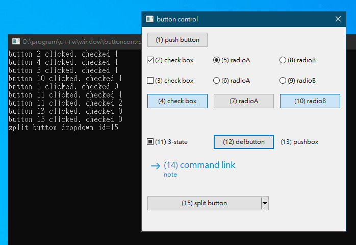 【程式】GUI元件——按鈕類 (Windows API) - shark0r的創作 - 巴哈姆特