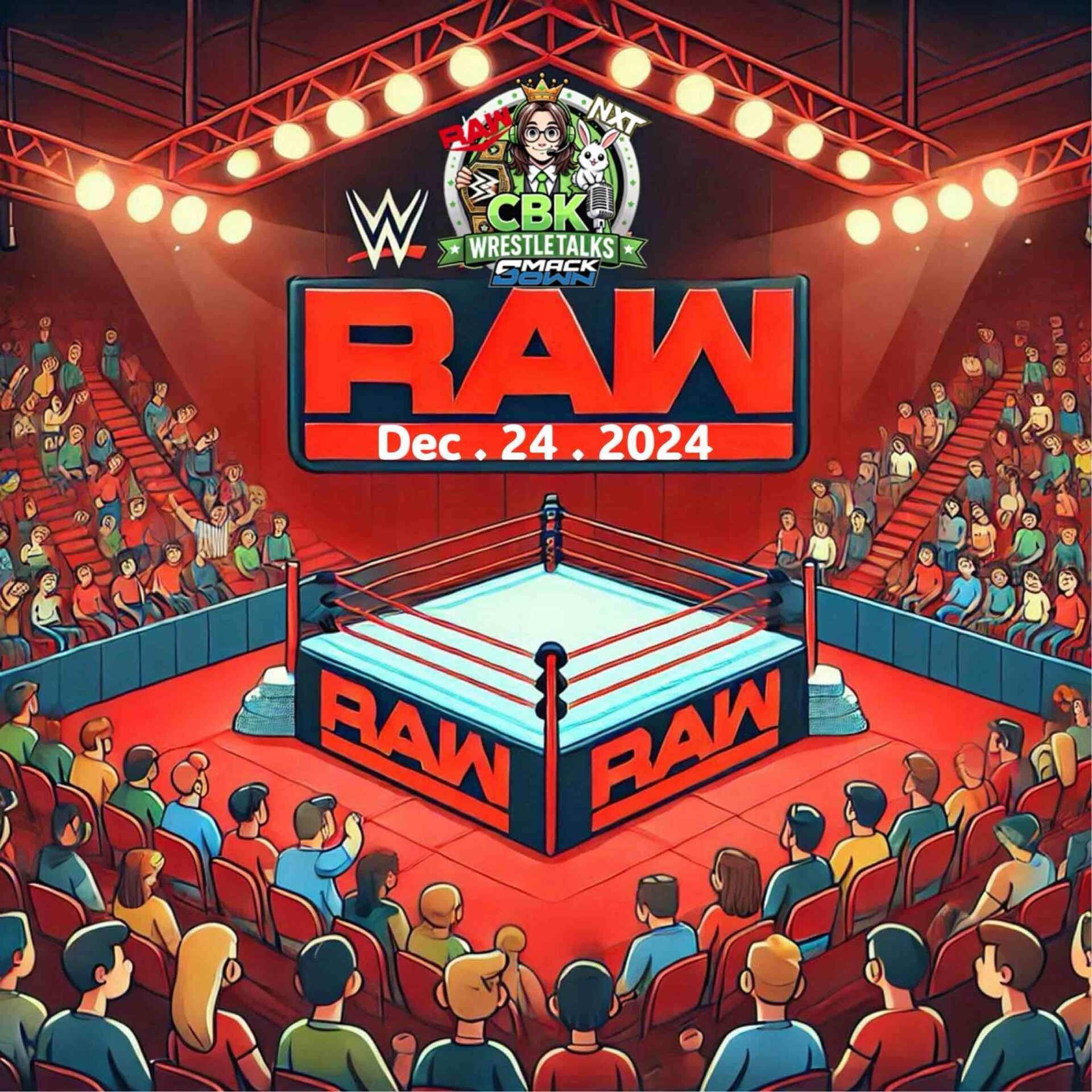 WWE Raw-2024.12.24 劇情比賽精華分享 - gargon88的創作 - 巴哈姆特