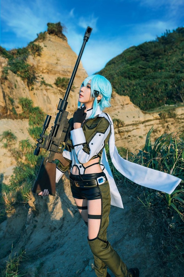 【COS】刀劍神域GGO / 朝田詩乃 - genkosama的創作 - 巴哈姆特