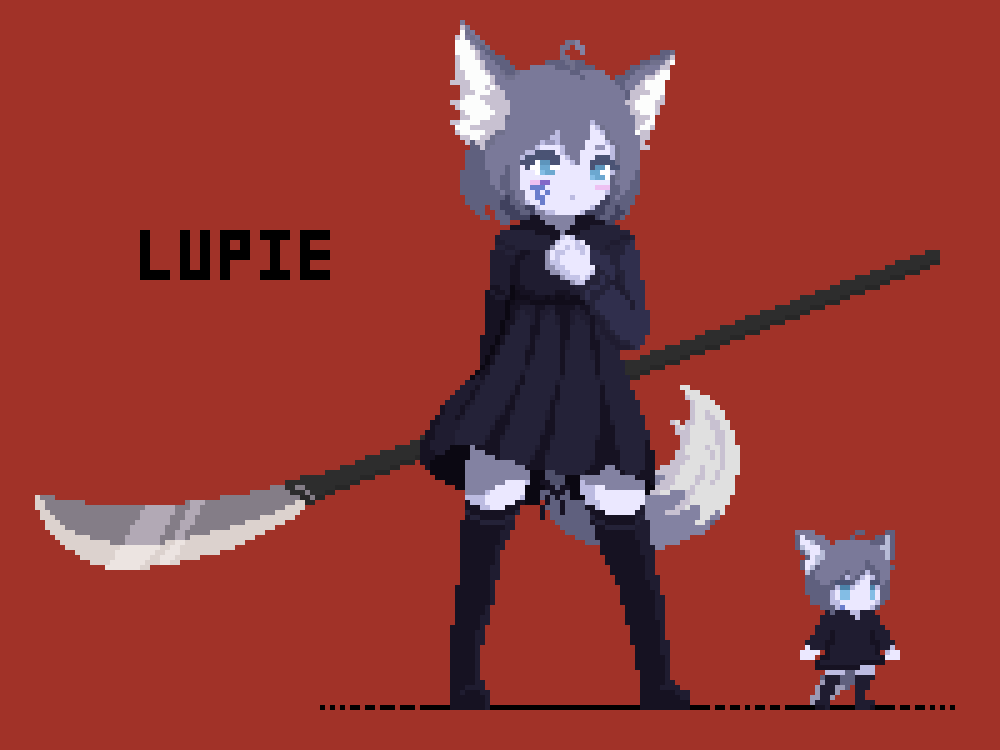 【Pixel Art】Lupie - john3303123的創作 - 巴哈姆特