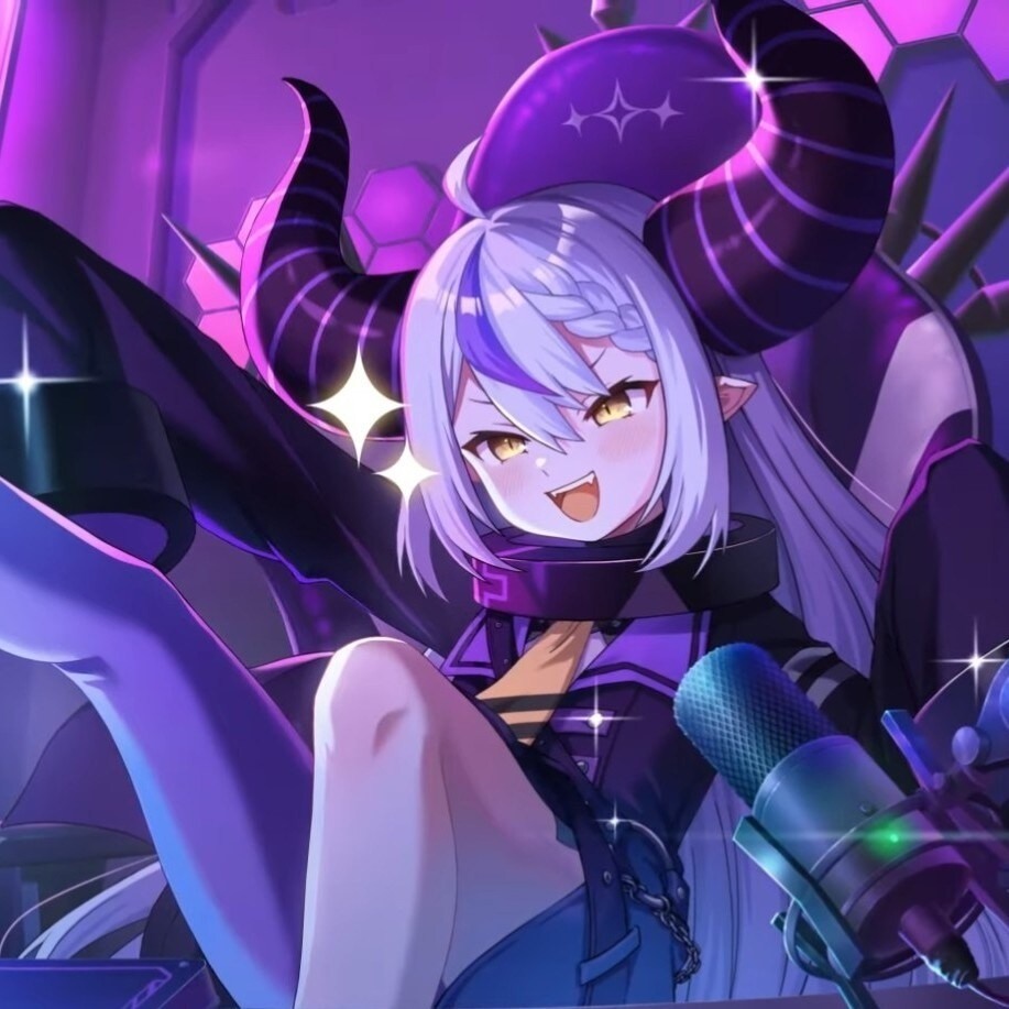 《2.5 次元的誘惑 天使們的舞台》預告推出 hololive 合作抽卡角色「拉普拉斯·暗黑」 - nk940155的創作 - 巴哈姆特