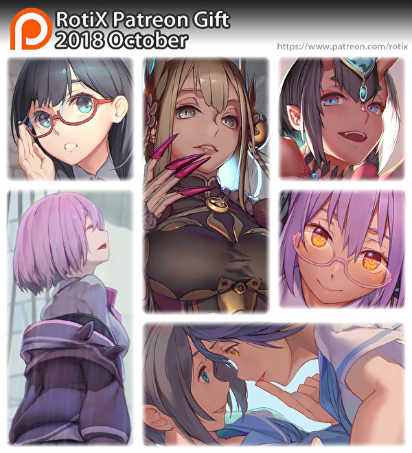 Patreon10月訂閱回饋 - xhank76的創作 - 巴哈姆特