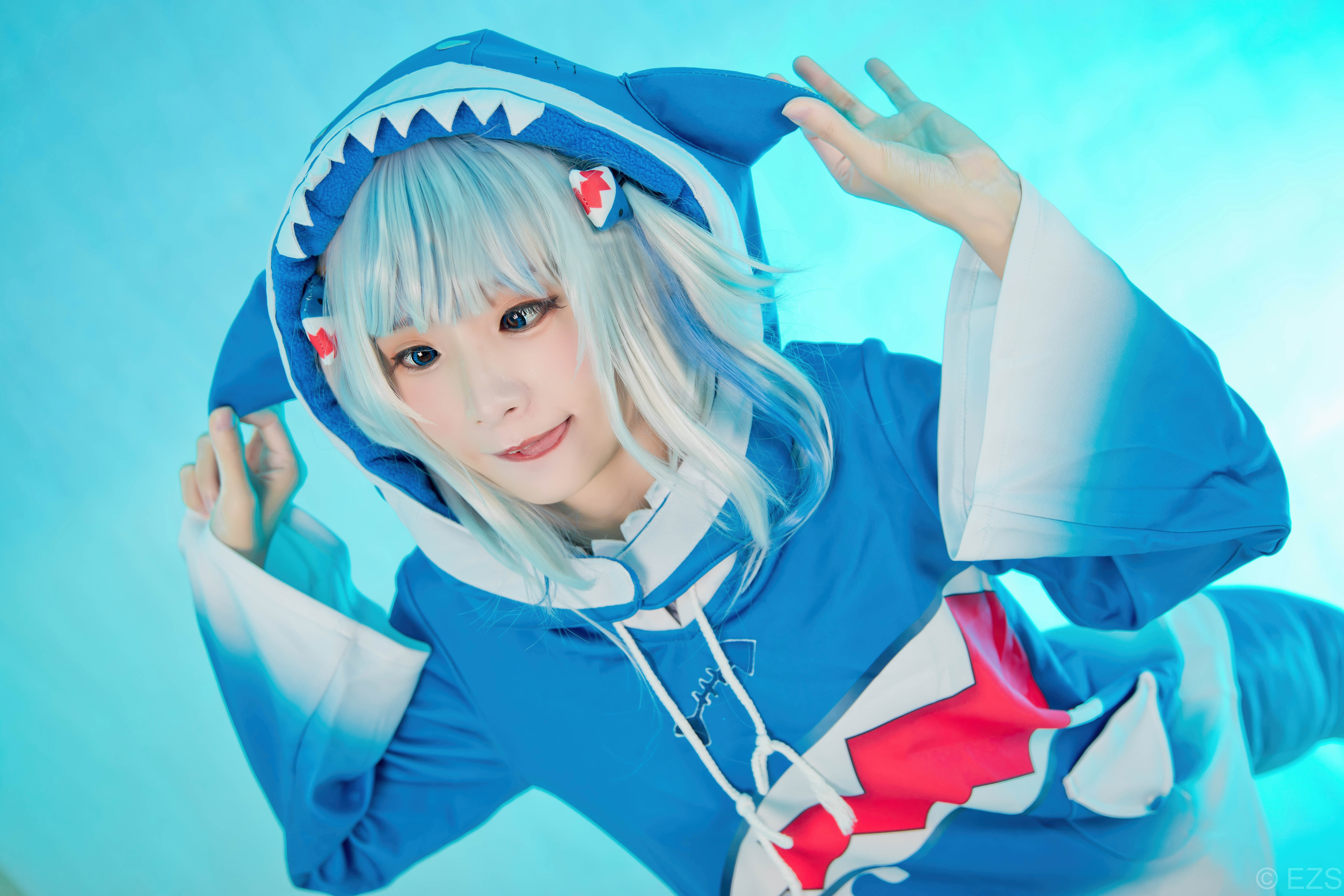 Vtuber-鯊鯊 Gawr Gura - wl02147565的創作 - 巴哈姆特