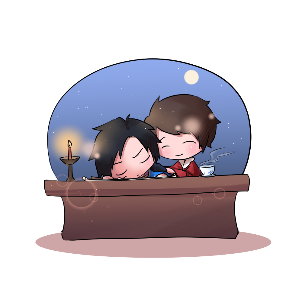 【真三BL】[丕遜]溫馨的半夜 - claire0416的創作 - 巴哈姆特