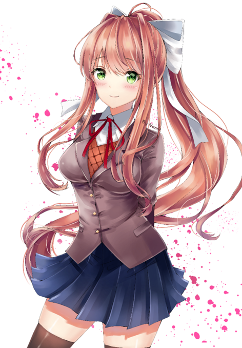 Monika！！！ - smallwankes的創作 - 巴哈姆特