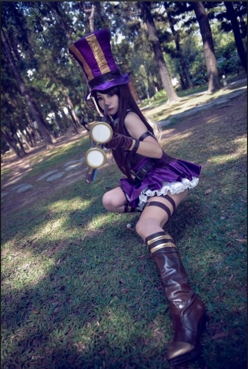 LOL 經典【凱特琳】 - wl02147565的創作 - 巴哈姆特