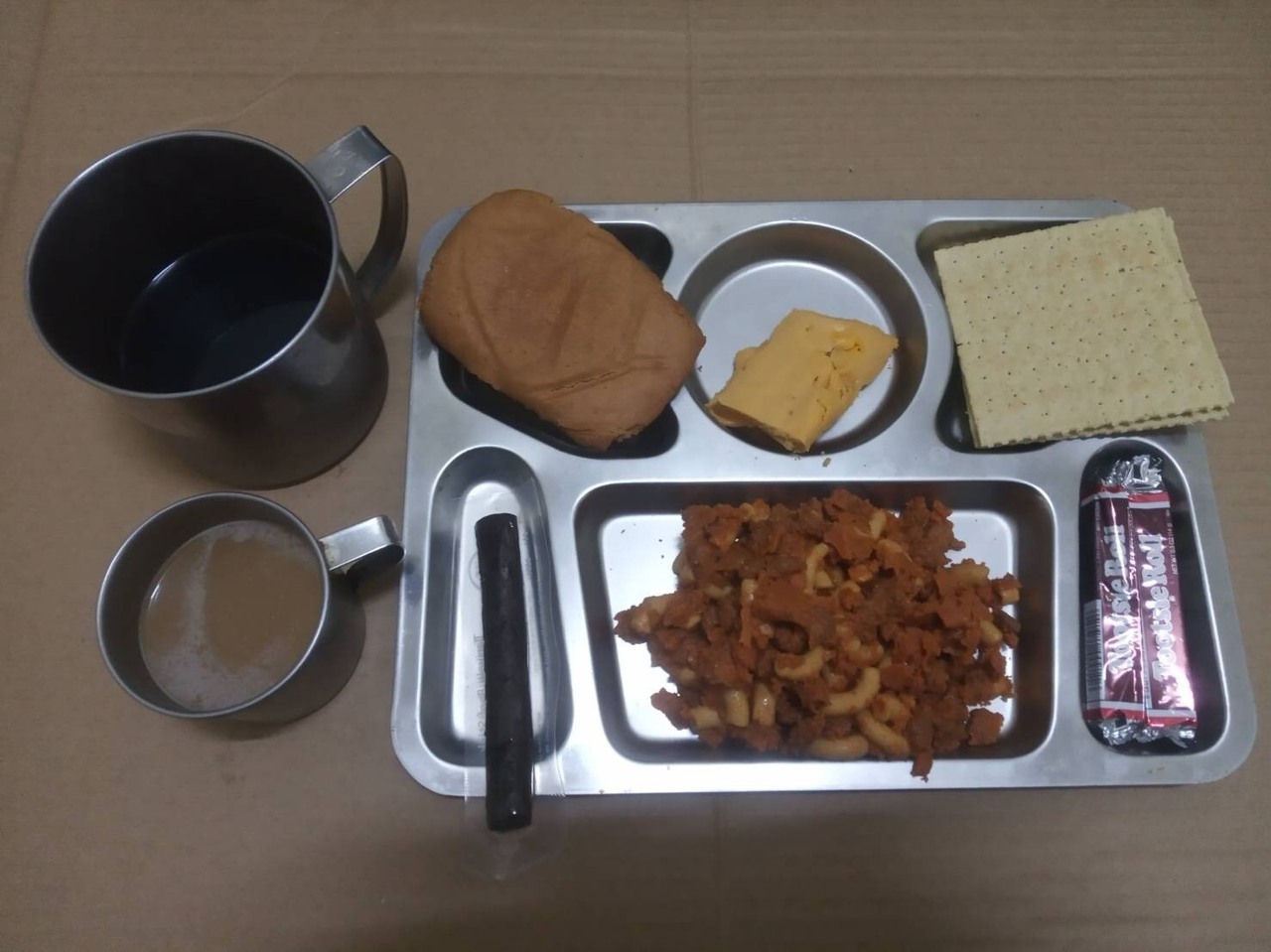 美軍 MRE 野戰口糧 No.10辣醬通心麵 - xx99x55a的創作 - 巴哈姆特