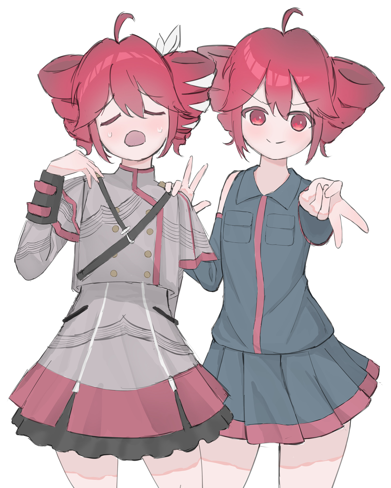 【重音テト】暑いSV衣装と涼しいUTAU衣装 - dogdragon123的創作 - 巴哈姆特