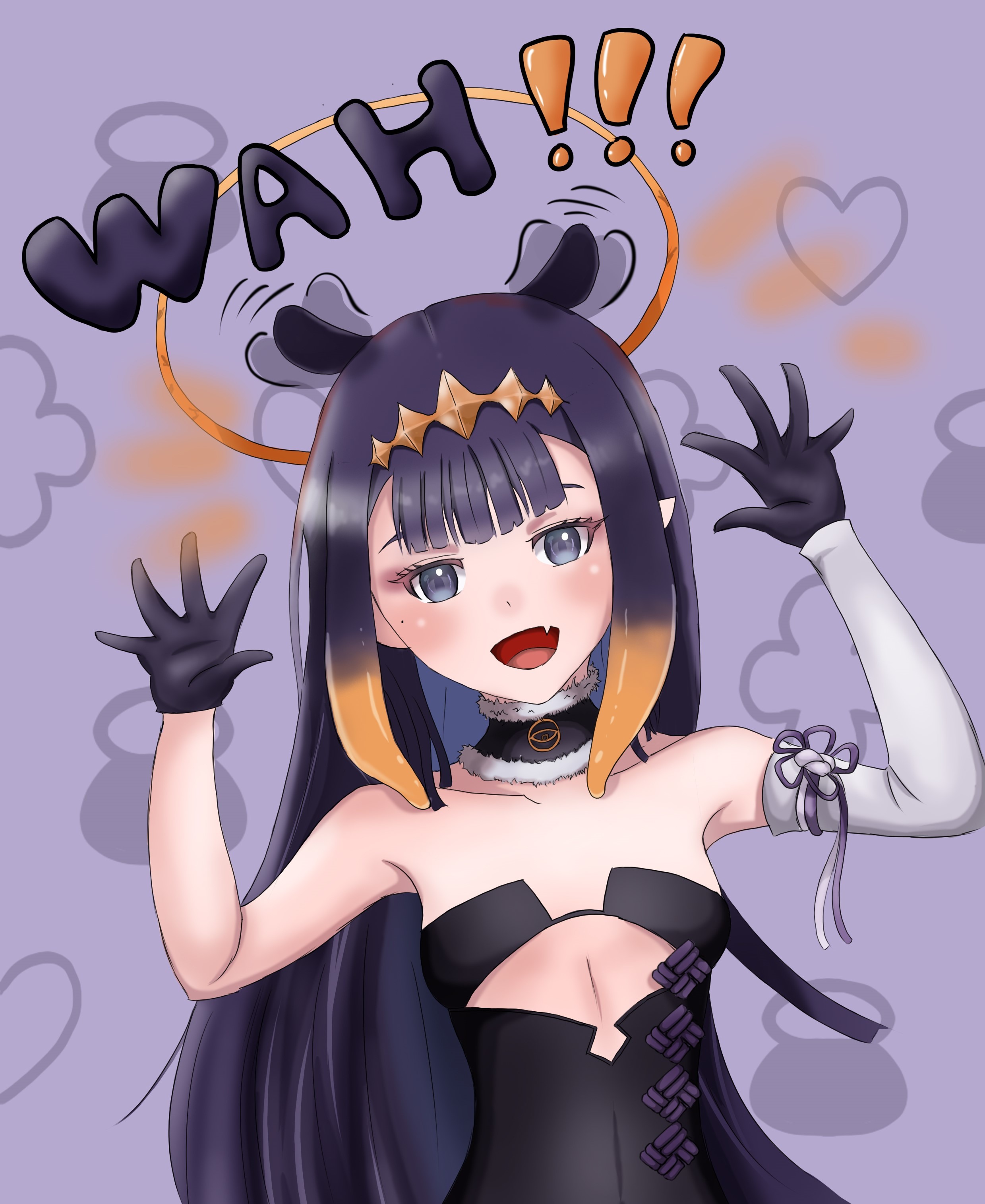 繪圖 - Ina WAH!!! - chaosolivier的創作 - 巴哈姆特