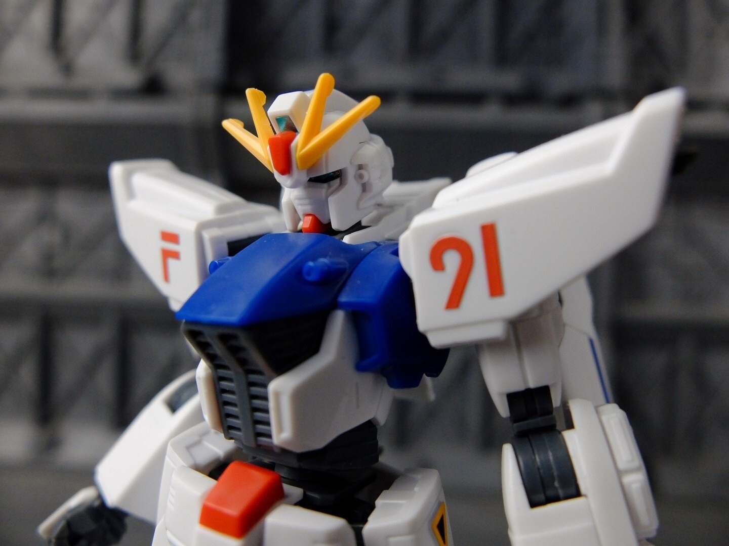 【GUNPLA】HG_鋼彈F91_Gundam Formula 91_素組 - shofan的創作 - 巴哈姆特