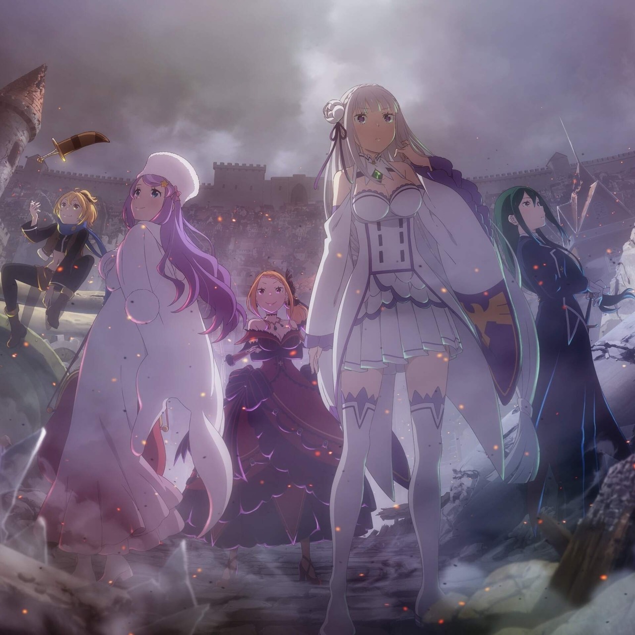 動畫《Re：從零開始的異世界生活 第三季》釋出第二波概念視覺圖 - nk940155的創作 - 巴哈姆特