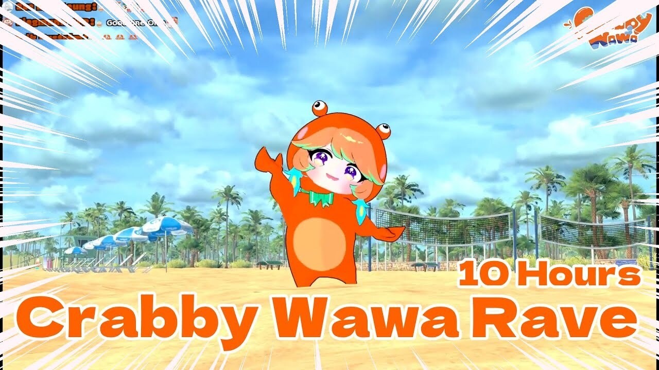 Crabby Wawa Rave 10 Hours【Takanashi Kiara】【hololive】 - calliallpass的創作 ...