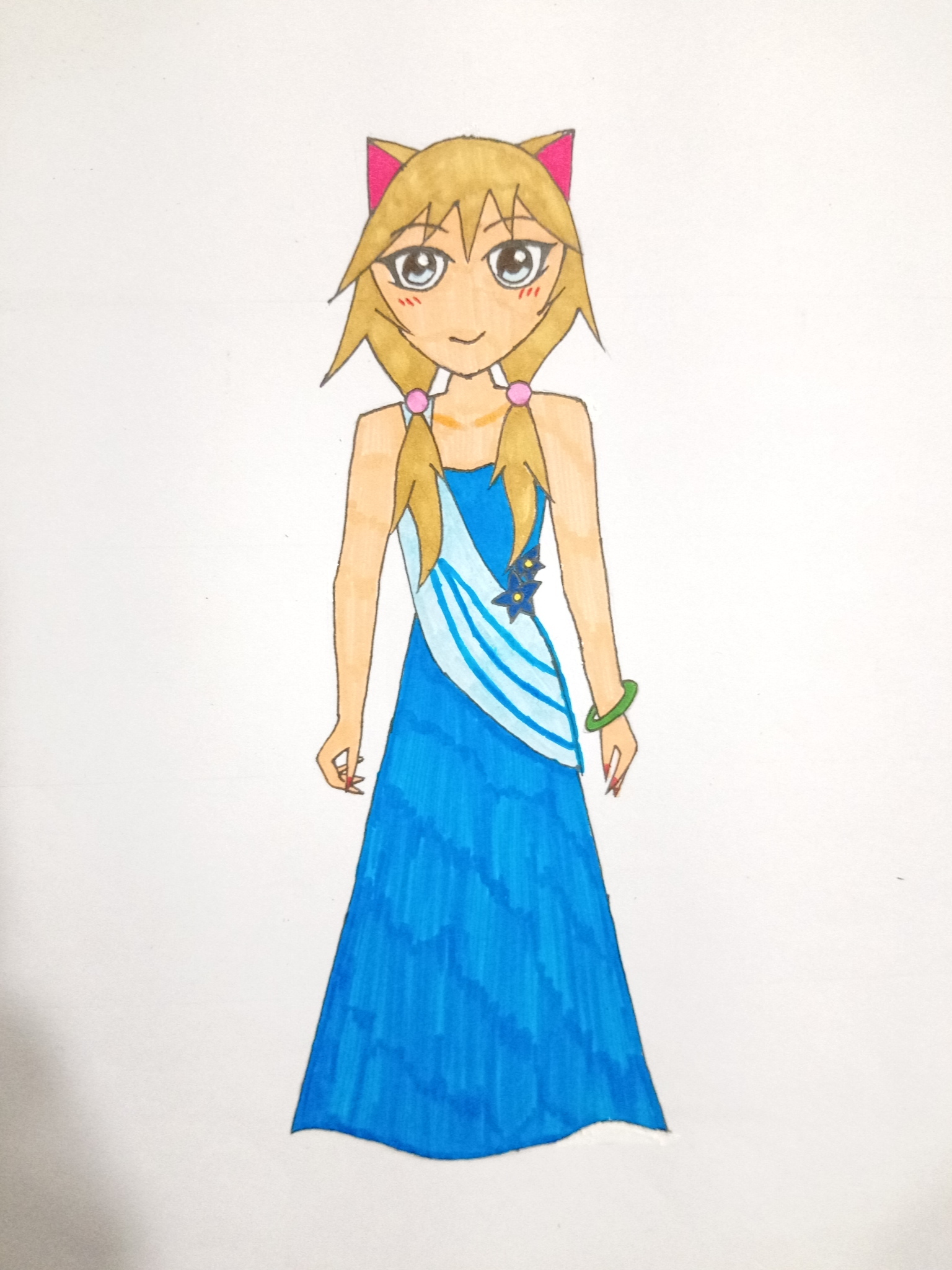 【動作練習】新年新禮服 站姿 22 - owy840205的創作 - 巴哈姆特