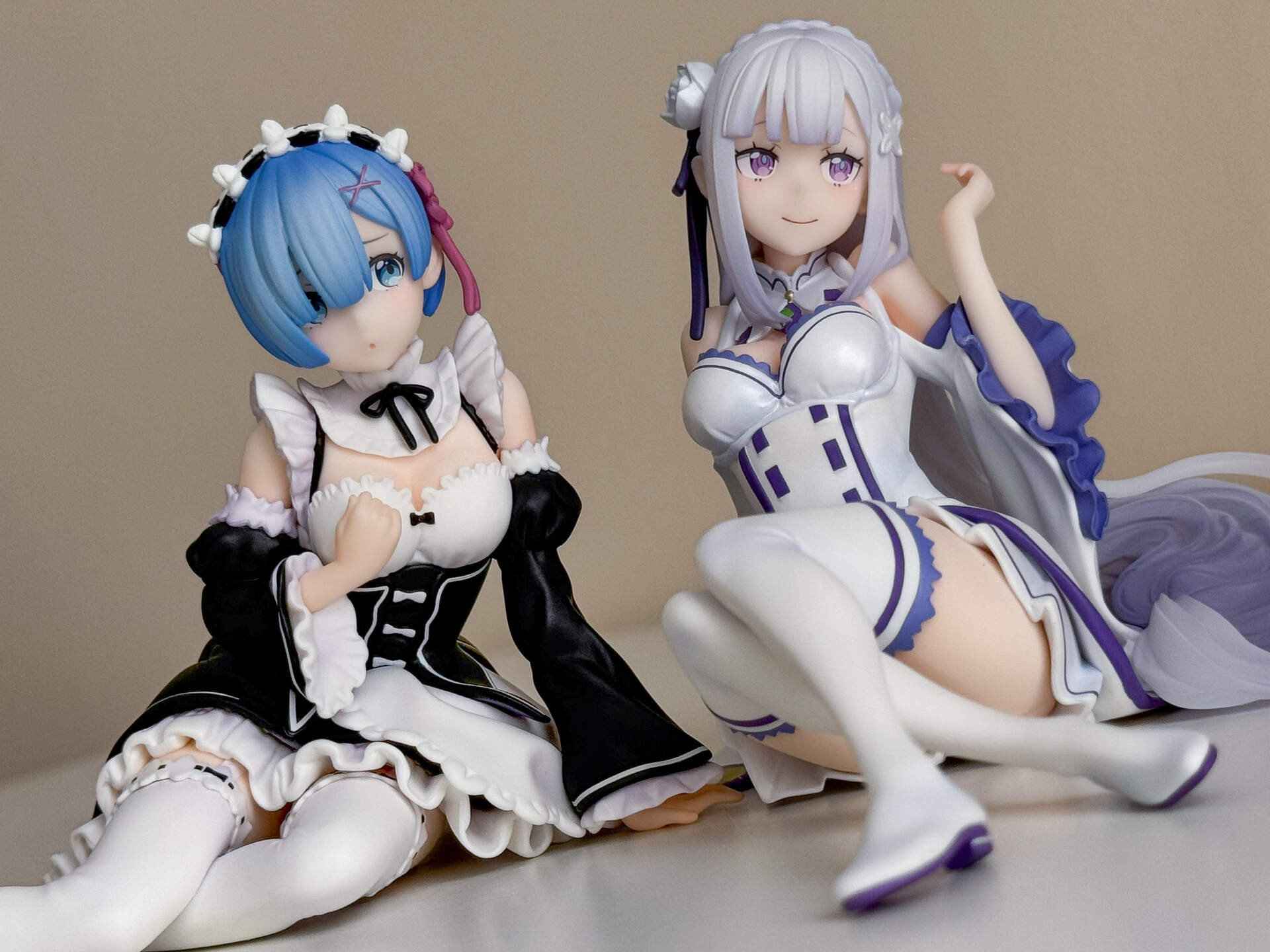 【開箱】MegaHouse - Re:從零開始的異世界生活 雷姆 愛蜜莉雅 Melty Princess - rain1949的創作 - 巴哈姆特