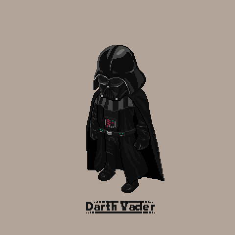 PIXELART-DARTH VADER - a250247的創作 - 巴哈姆特