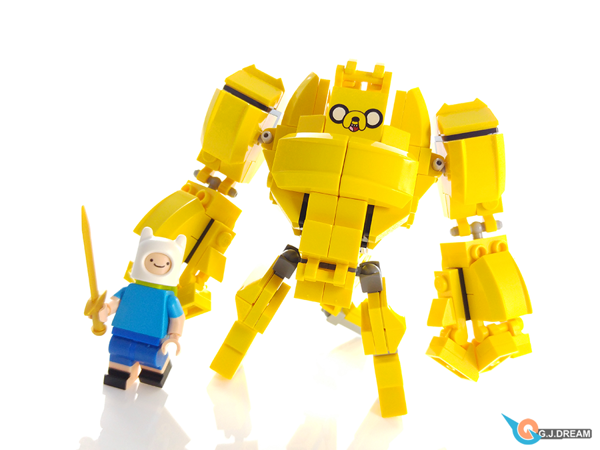 【LEGO MOC】Finn & Jake Suit -Adventure Time- - jerry3194254的創作 - 巴哈姆特