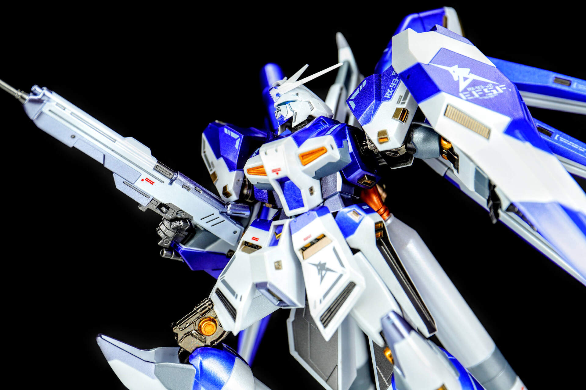 METAL ROBOT魂 SIDE MS Hi-νガンダム ～AMURO’s SPECIAL COLOR～ - x123的創作 - 巴哈姆特