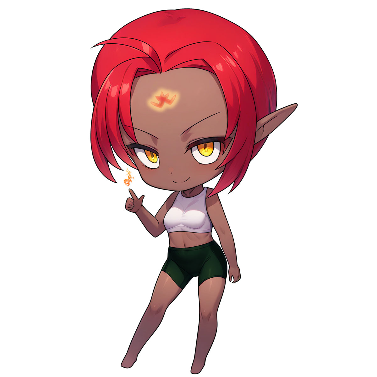 【塗鴉】《精靈元素使》小小阿什妮 - lushipha的創作 - 巴哈姆特