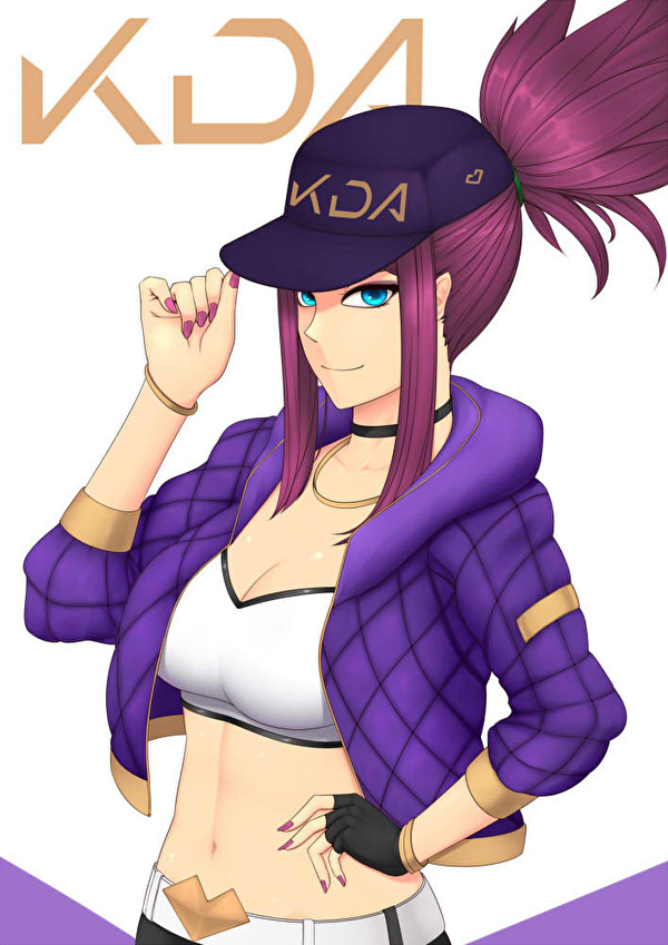K/DA Akali - pvp0912ken的創作 - 巴哈姆特