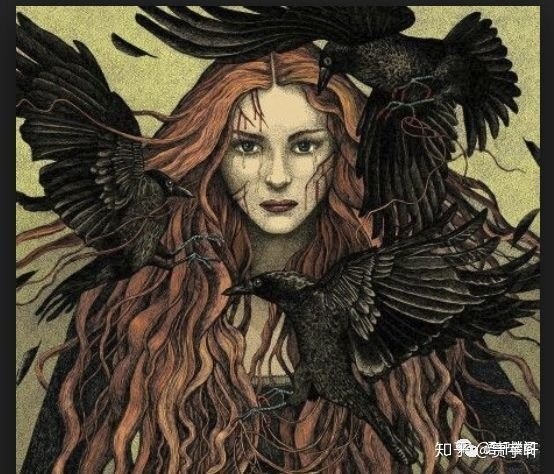 大不列顛神話系列-偉大的女神摩莉甘 - asd7894666的創作 - 巴哈姆特