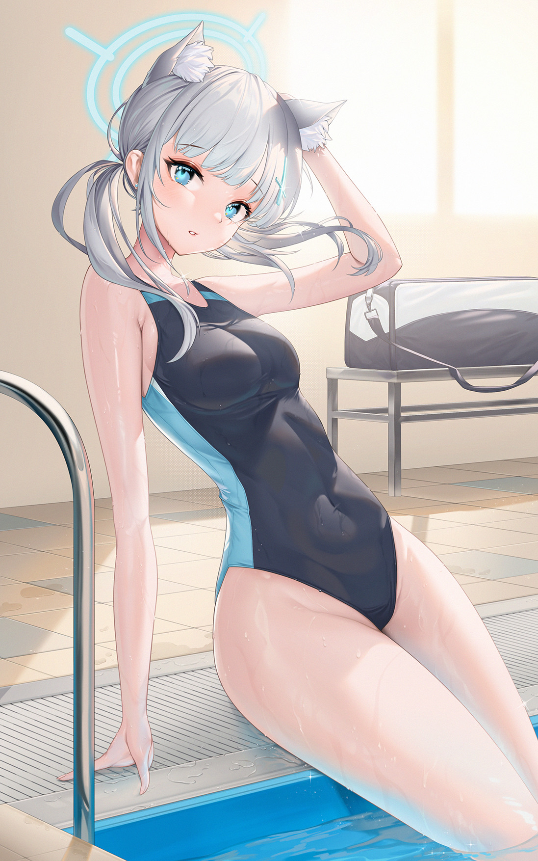 【繪圖】水着砂狼白子 - shibasoda259的創作 - 巴哈姆特