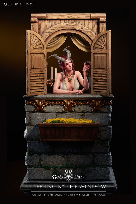 潘神 窗畔的提夫林 博德之門3 1/5 GK - easoncool99的創作 - 巴哈姆特