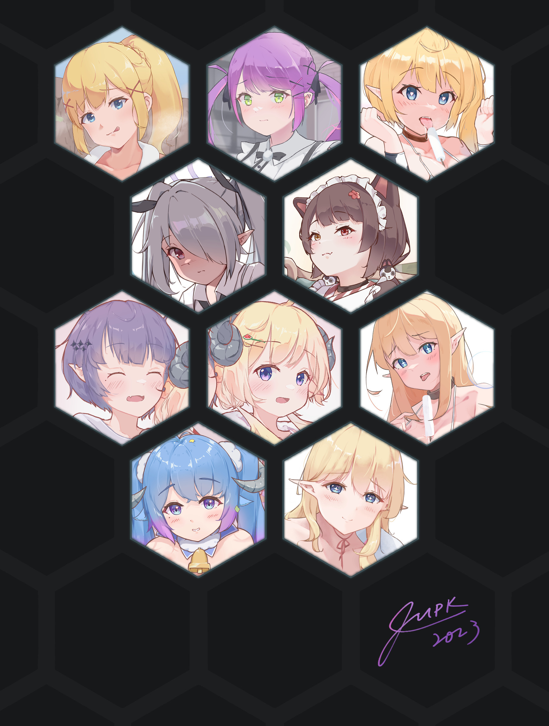 2023 繪師進化錄 - johnny860726的創作 - 巴哈姆特