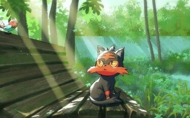 火斑喵-寶可夢插圖庫(Litten Pokémon) - apple83411的創作 - 巴哈姆特