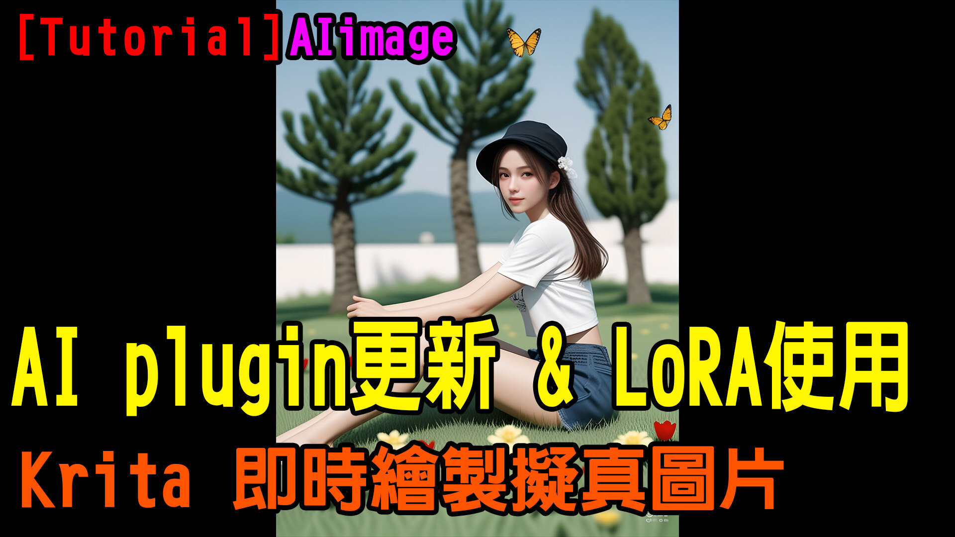 免費繪圖軟體 Krita 的 AI 產圖擴充程式更新、使用 LoRA與即時繪製擬真圖片 - joelo的創作 - 巴哈姆特