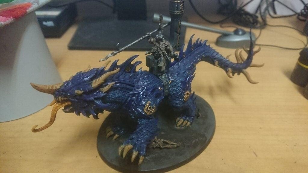 Warhammer Warhammer Age of Sigmar Fyreslayer Magmadroth...another ...