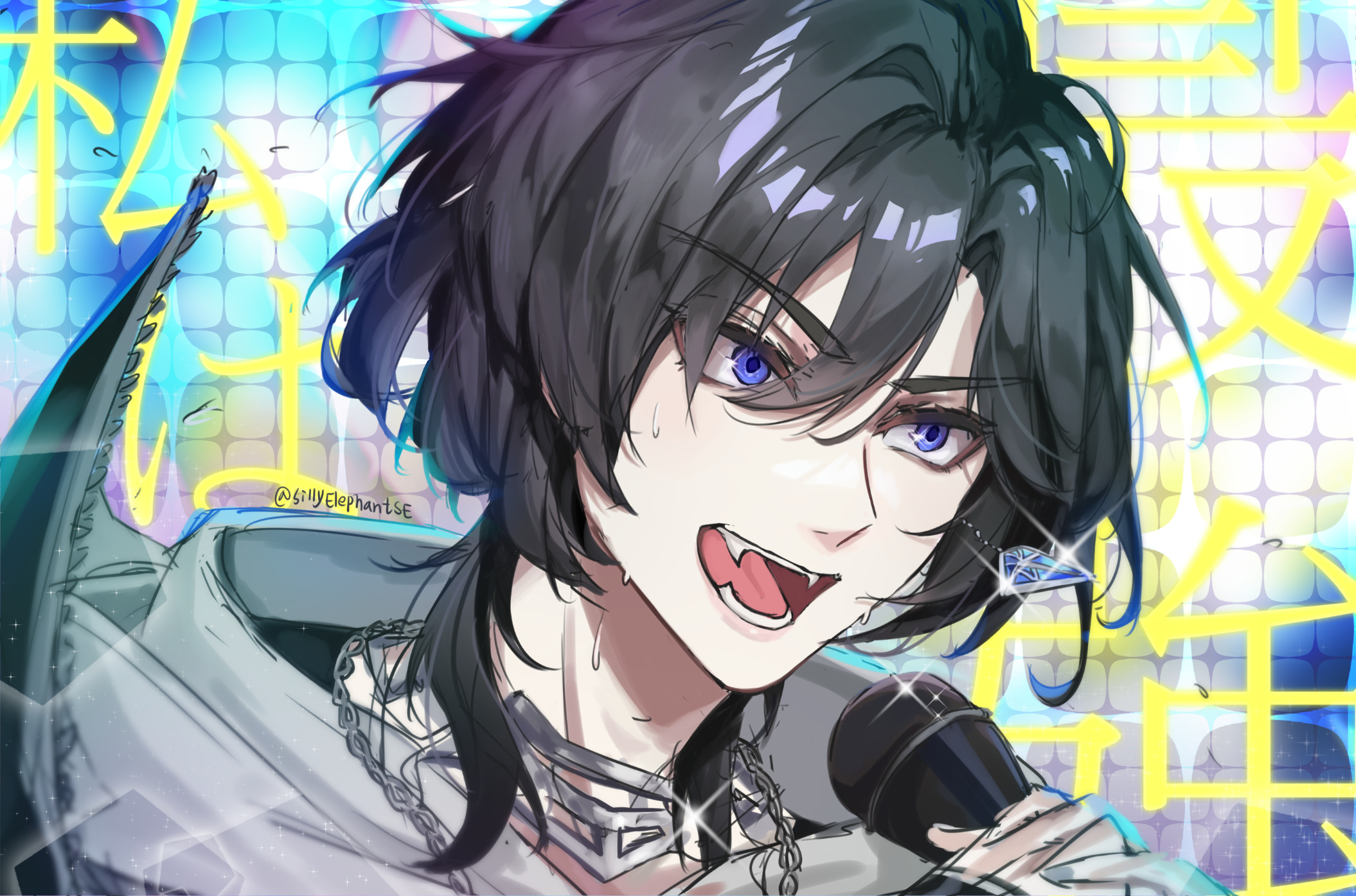 【繪圖】VTuber塗鴉 新月滿月U-san - kevin31703的創作 - 巴哈姆特