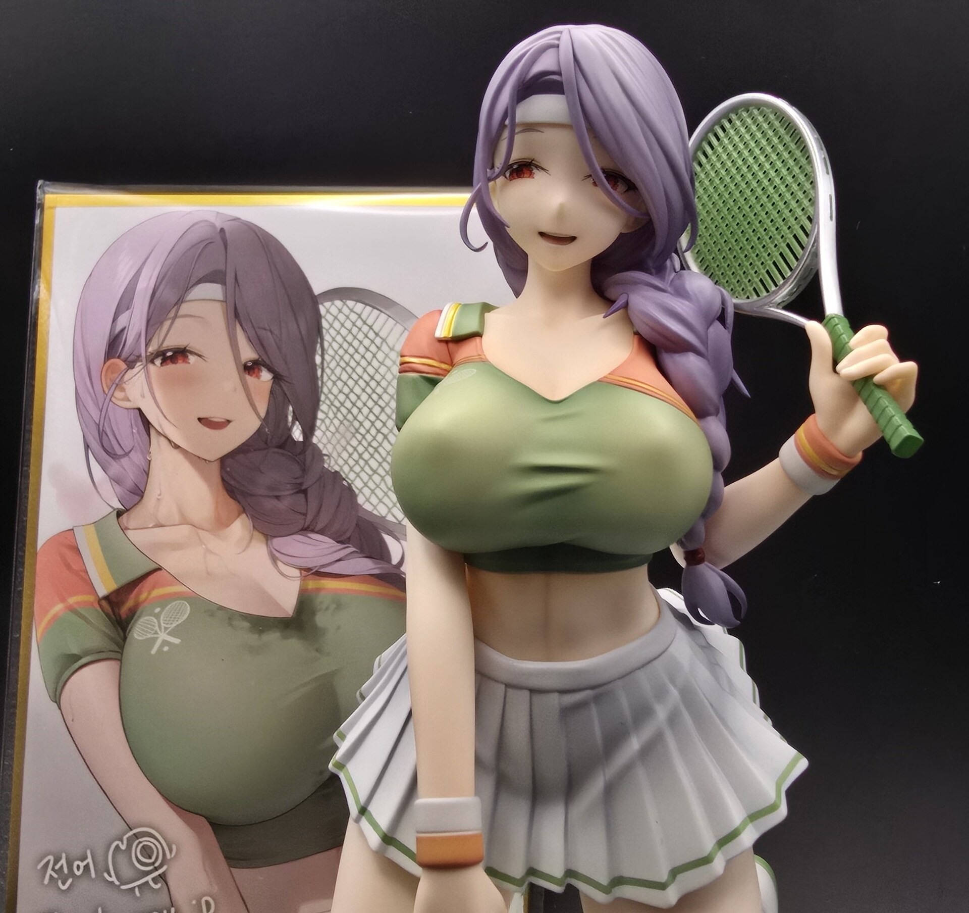 [達人專欄] 【開箱】[Vivify]【特典】もう一回やろうか？ YUKI illustration by ジョノ 1/6 完成品フィギュア - hanniballin的創作 - 巴哈姆特