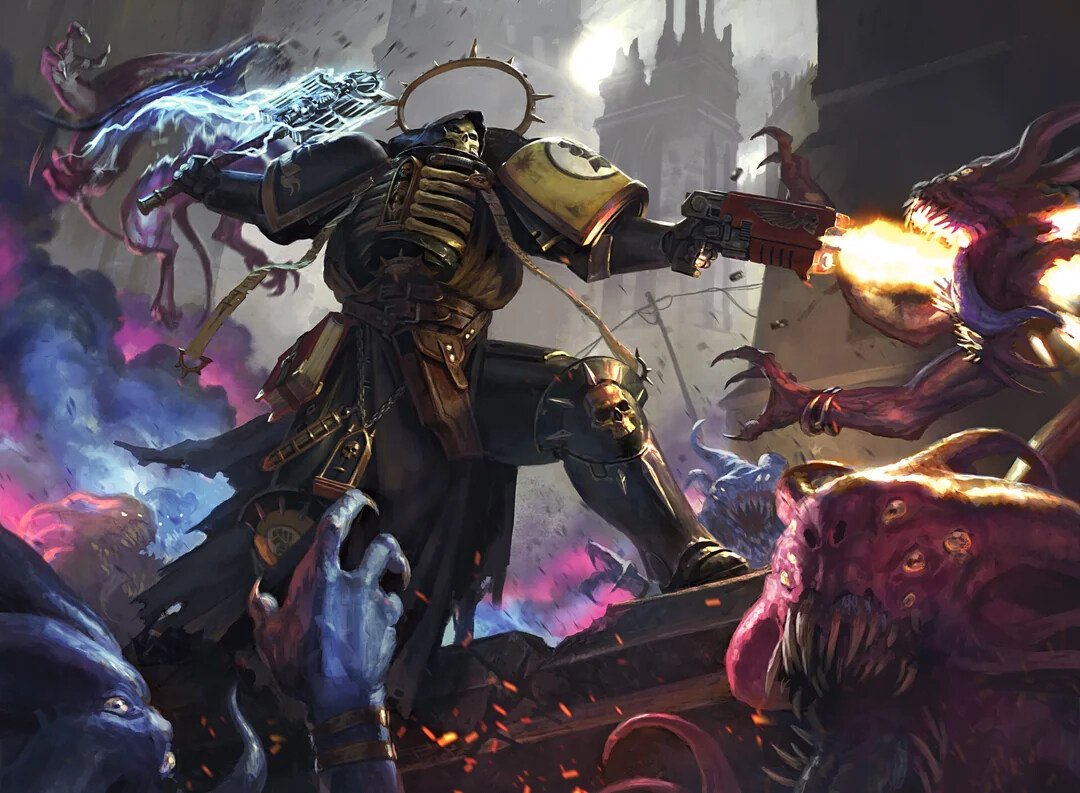 [達人專欄] 傳播帝皇的福音：為什麼牧師要戴可怕的骷髏面具？《戰鎚40K：星際戰士2》 - ben5322438的創作 - 巴哈姆特