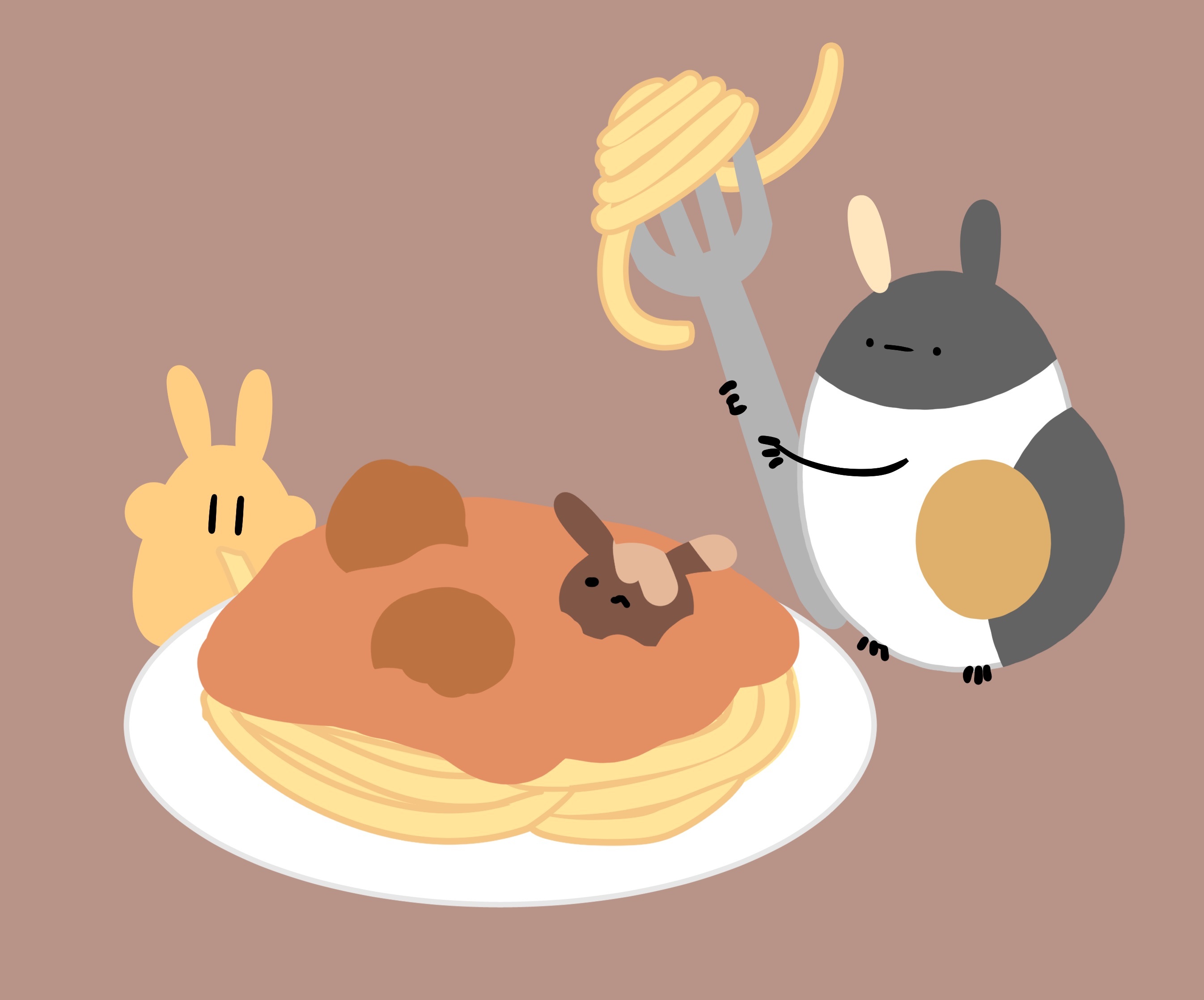 [達人專欄] 【天竺鼠插畫】這是一顆間諜肉丸 - naconeko的創作 - 巴哈姆特