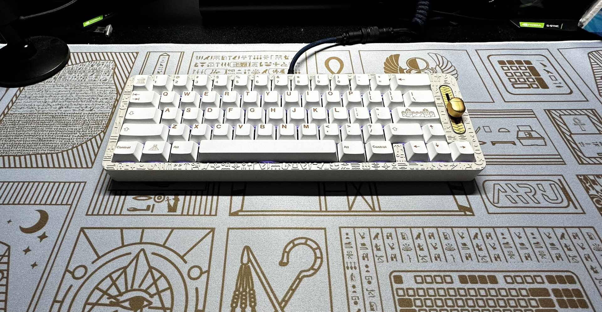 【Searia鍵盤組裝紀錄】Type among gods! - Aaru65 開箱組裝 - justinteng的創作 - 巴哈姆特