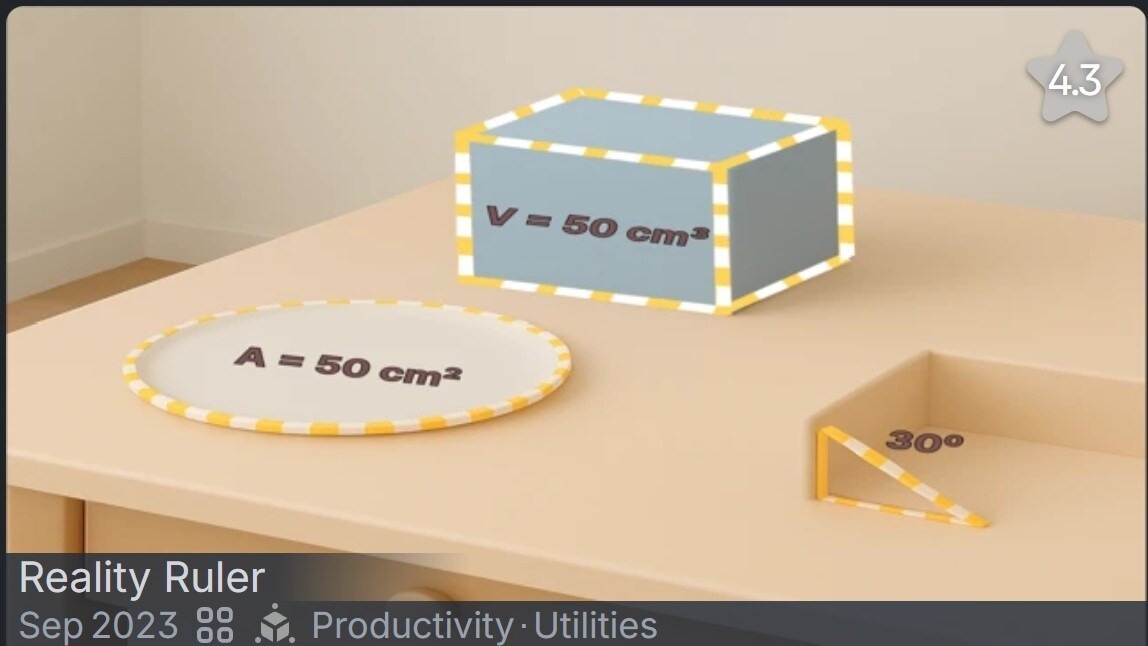 現實主宰(Reality Ruler) 將虛擬與現實結合的精確測量工具 (2025/4/6 Meta Quest限時免費) - monguly ...