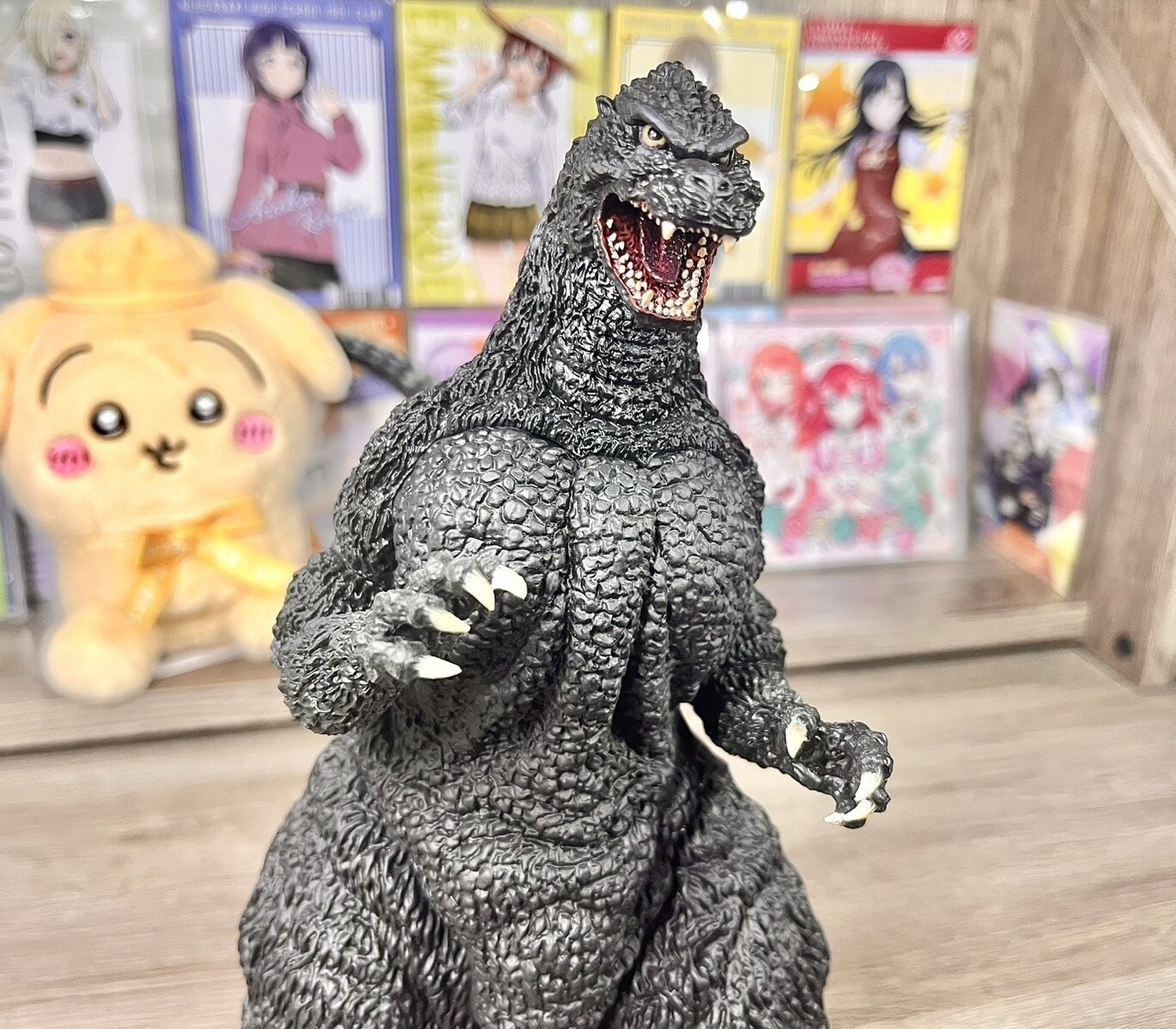 [達人專欄] 【開箱個】大怪獸最大決戰 一番賞《哥吉拉 大怪獸列傳G》A賞 哥吉拉（1991）網走激鬥 SOFVICS - wujo0925的創作 - 巴哈姆特
