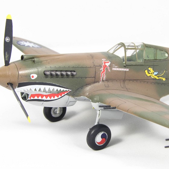 Academy 1/48 P-40C Tomahawk - zxc84490的創作 - 巴哈姆特